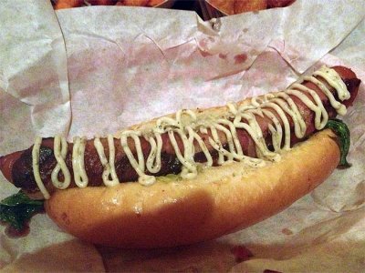Gourmet hot-dogs and champagne - we try Bubbledogs | Hot Dinners