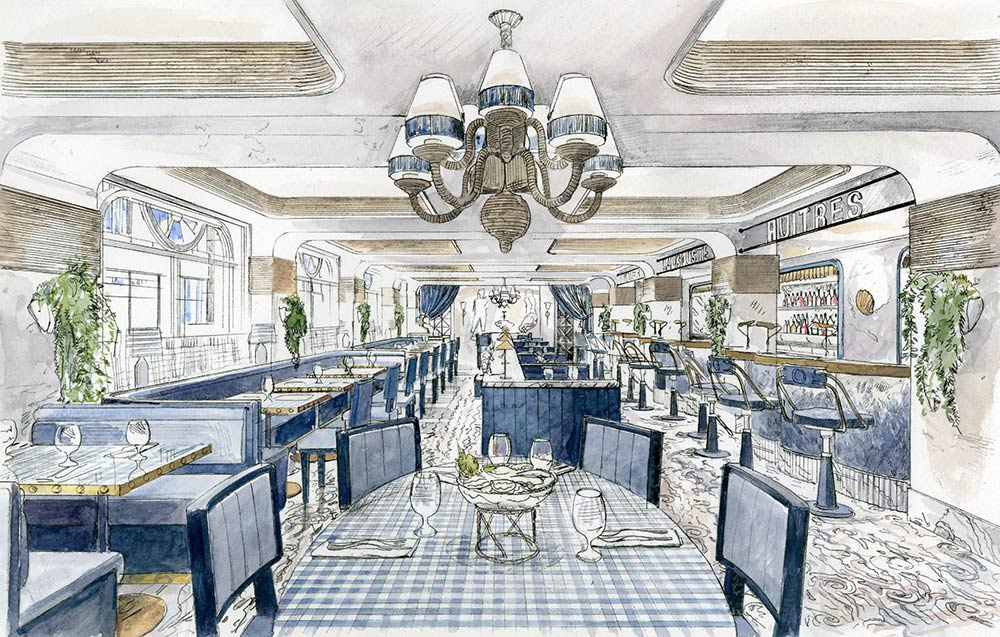 Manzi's will be a huge seafood restaurant in Soho from The Wolseley Group
