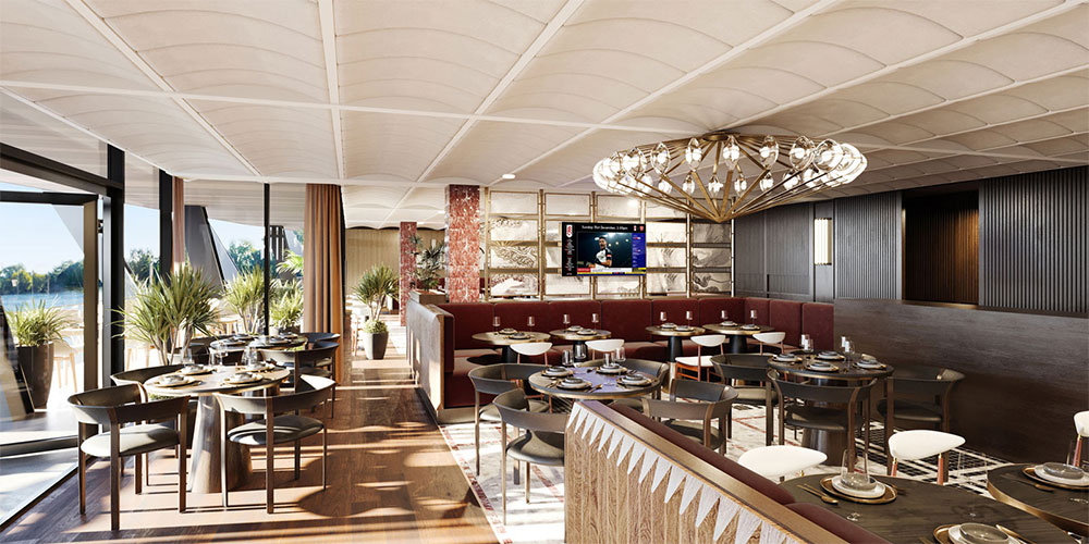 Fulham Pier is a new food and drink space on the river beside Craven ...