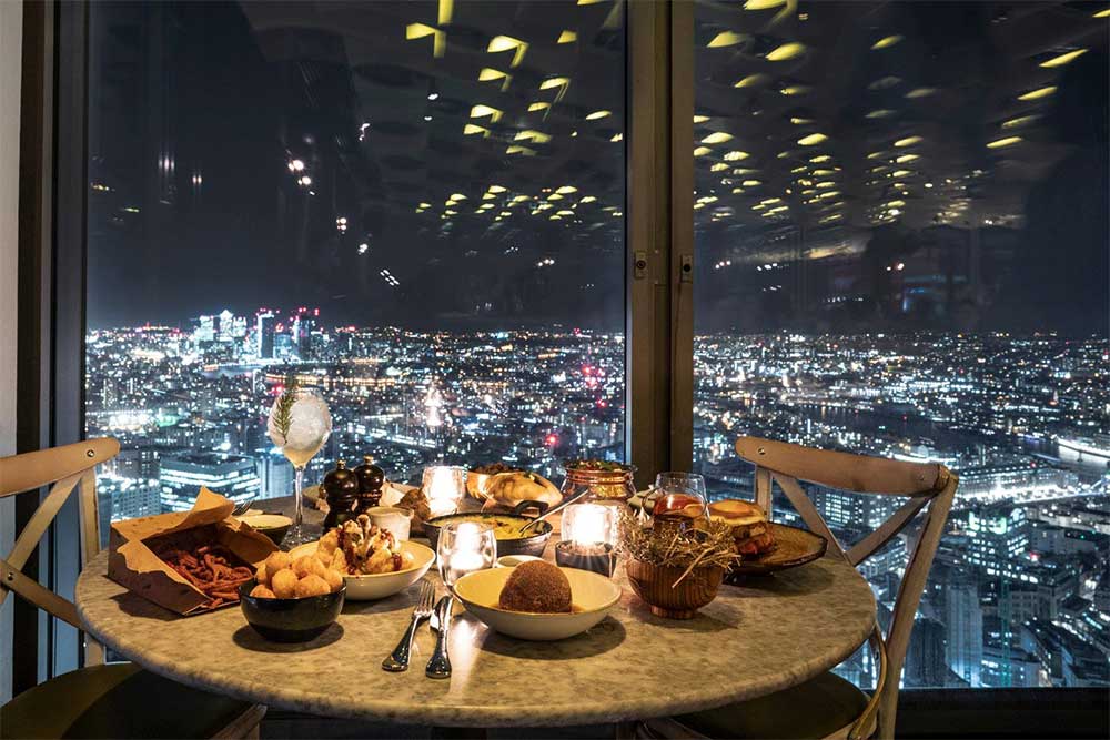 The best high-rise dining in London, with great views across town | Hot ...