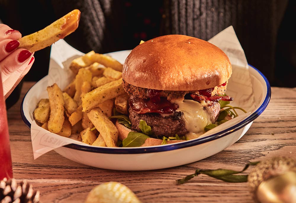 London's best Christmas burgers for 2021 | Hot Dinners recommends | Hot ...