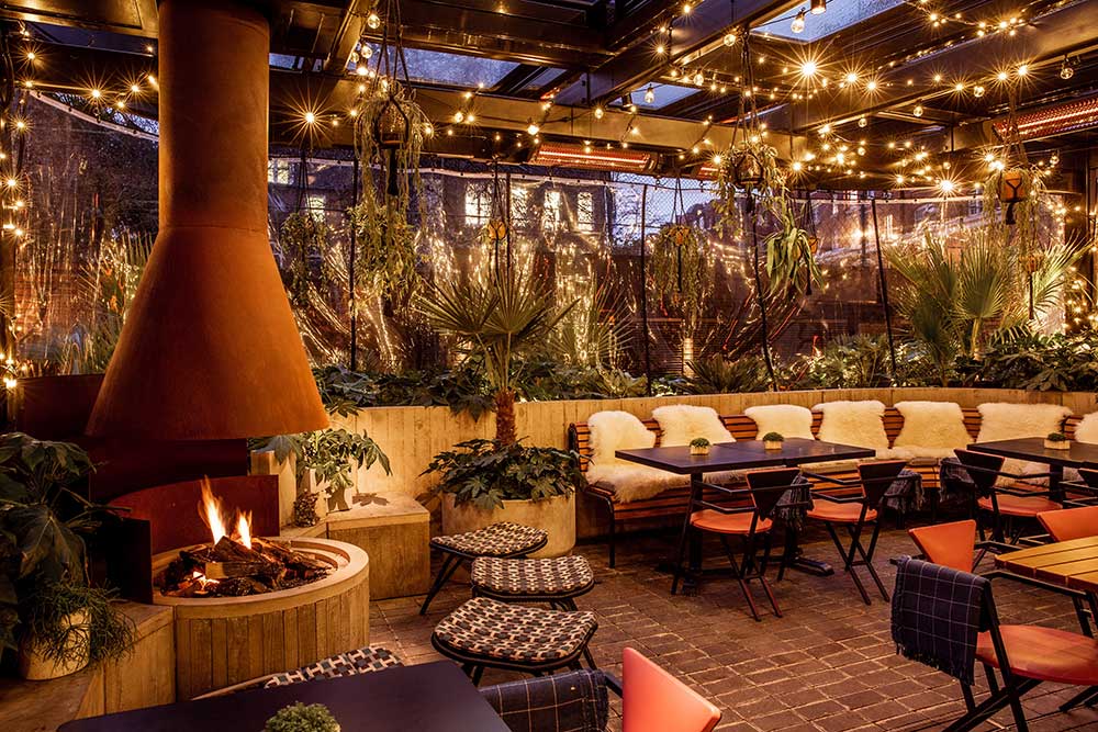 London's best winter alfresco - covered terraces, rooftops & more
